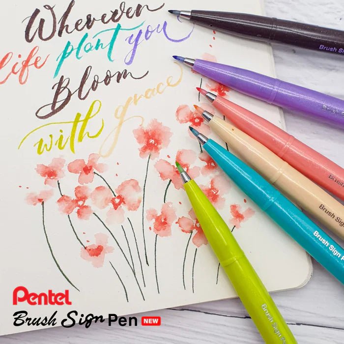 Pentel Fude Touch Brush Pens – Kizuna Stationery